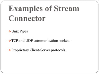 Stream connectors | PPTX