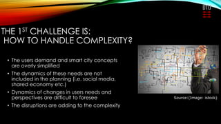 Beyond Smart Cities: Challenges and Opportunities For Mobility and Transport- Smart Cities ...