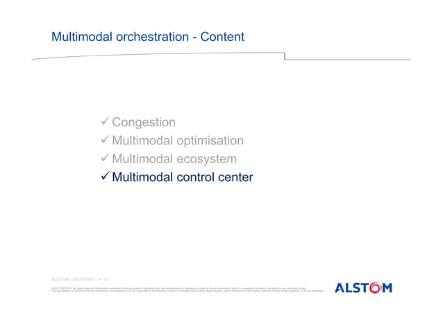 Orchestrating Multimodal Mobility- Smart Cities Summit 2018 - Algiers | PPT