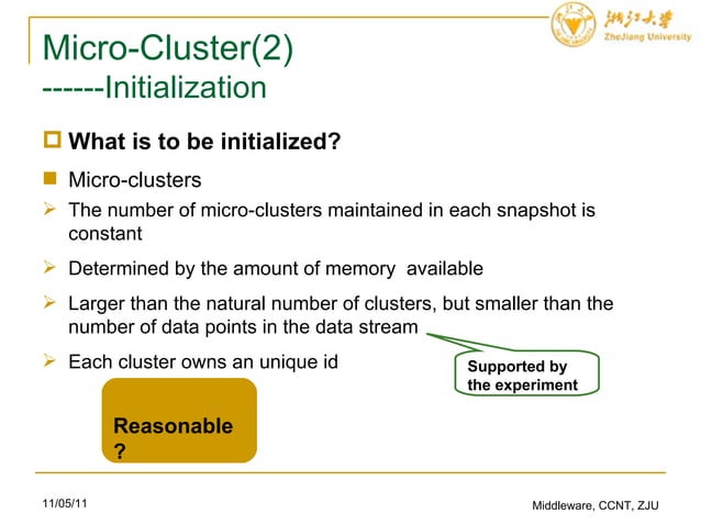 Stream data mining & CluStream framework | PPT | Computing | Technology & Computing