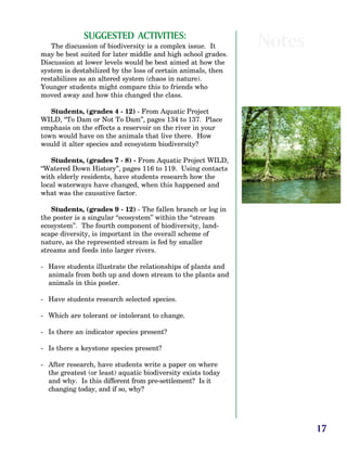 Stream Ecosystem Teacher's Guide | PDF