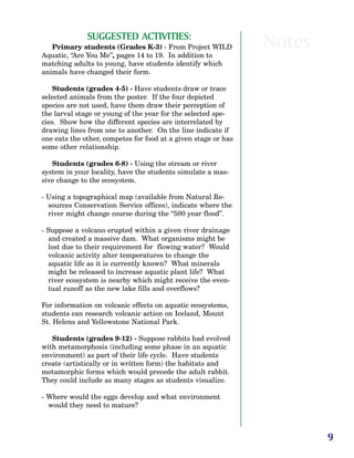 Stream Ecosystem Teacher's Guide | PDF