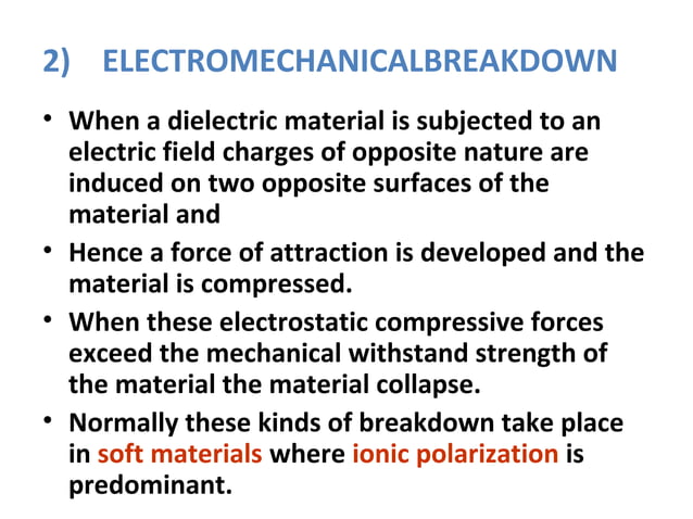 Streamer theory of breakdown | PPT | Chemistry | Science