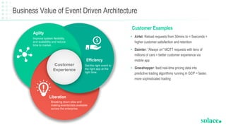 Stream events across your enterprise with the Solace Platform | PPTX