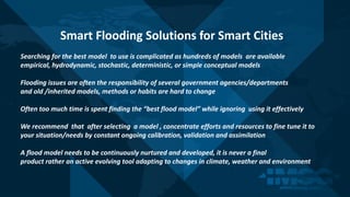 Smart Flooding Solutions for Smart Cities - Smart Cities Summit 2018 - Algiers | PPT