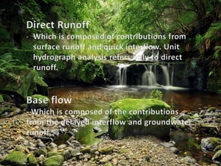 Stream flow hydrograph | PPTX