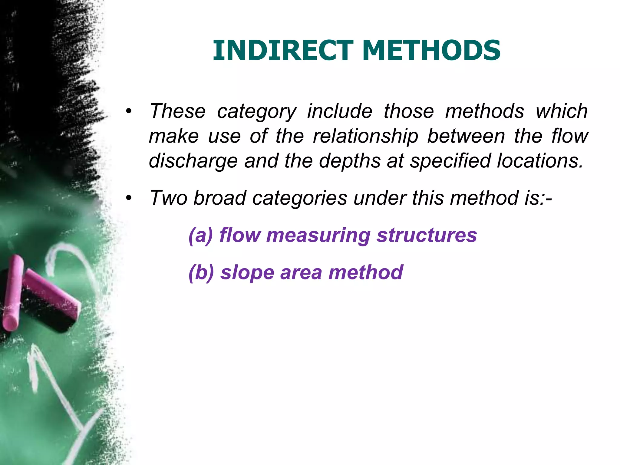 Stream flow measurement | PPTX