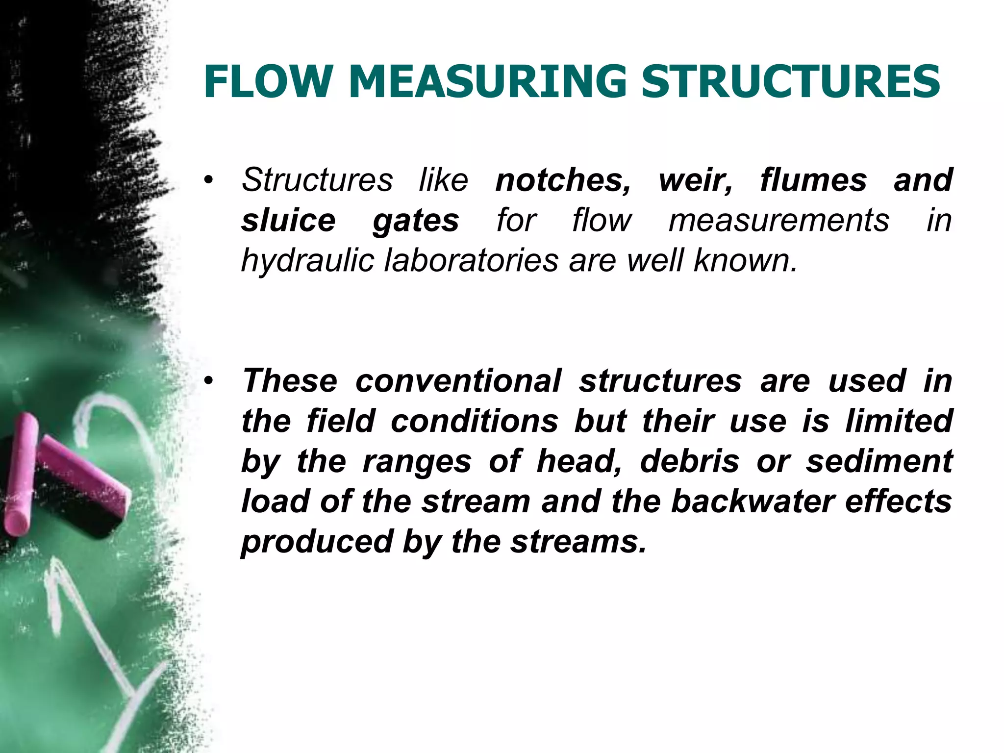 Stream flow measurement | PPTX