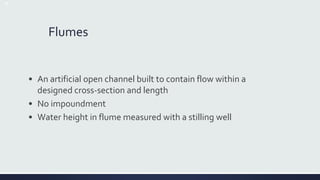 STREAMFLOW MEASUREMENT IN HYDROLOGY.pptx