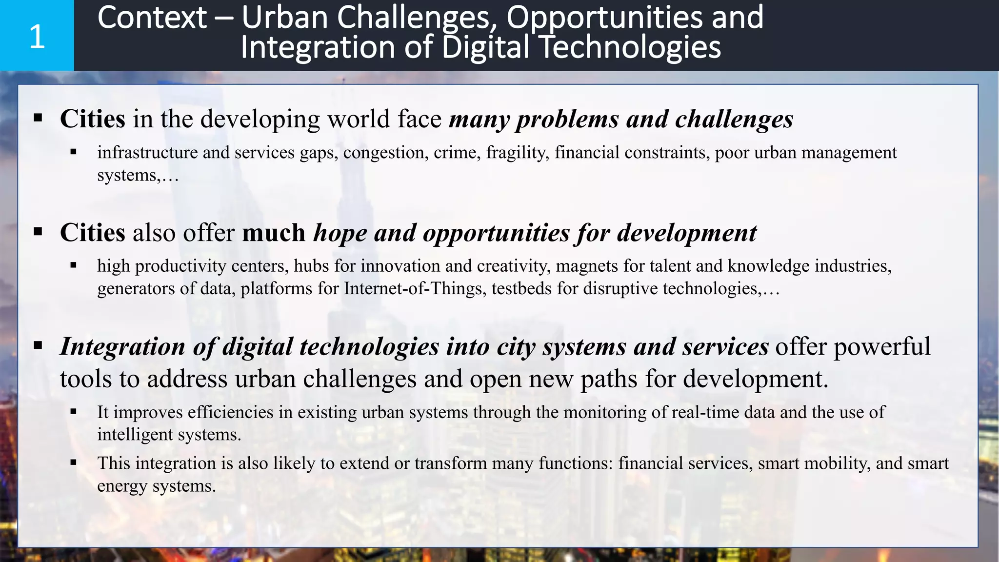 Global Smart City Partnership Program - Smart Cities Summit 2018 - Algiers | PDF