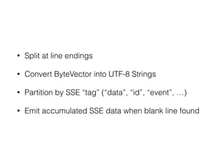 Streaming Data with scalaz-stream | PPT