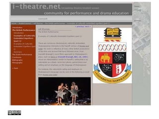 Streaming theatre in a virtual classroom case study | PPT