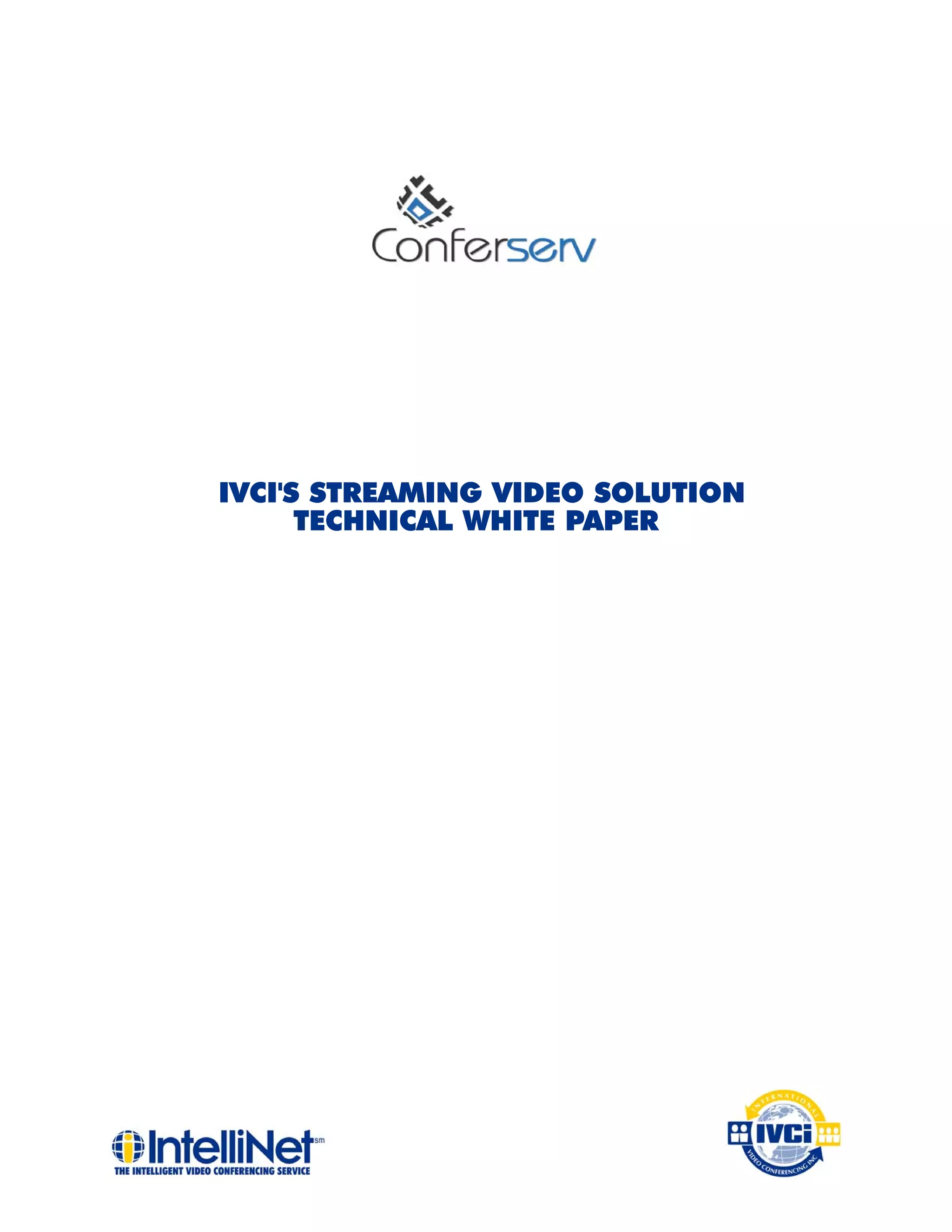 Streaming Video Solutions White Paper | PDF