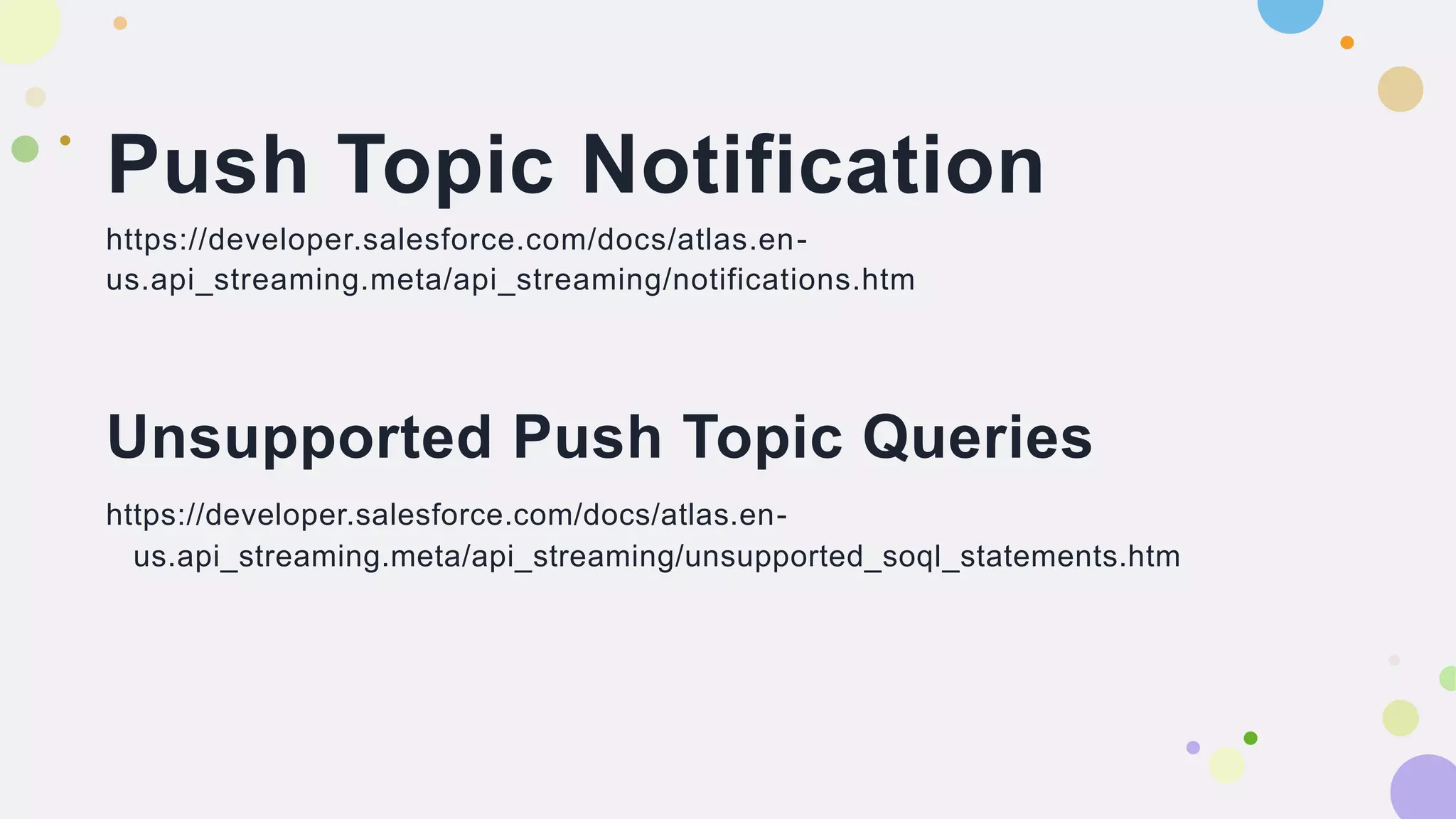 Streaming API Push Topic.pptx