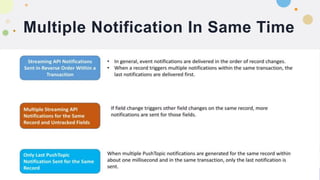 Streaming API Push Topic.pptx | Computing | Technology & Computing