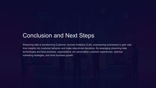 Streaming Data in Customer Journey Analytics | PPTX