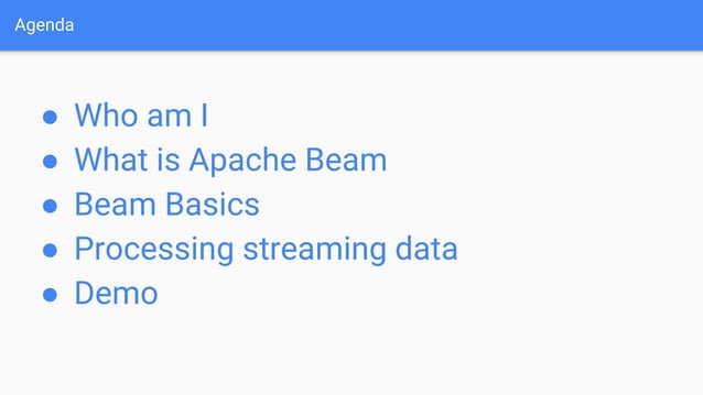 Streaming Data Pipelines With Apache Beam | PPTX | Cloud Computing ...