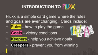 Fluxx Streaming | PPTX | Computer Networking | Computing