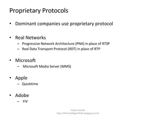 Streaming Media Protocols | PPT