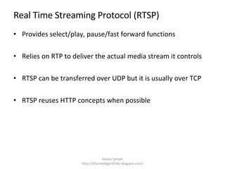 Streaming Media Protocols | PPT