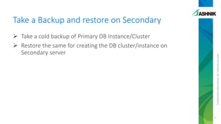 Streaming replication in PostgreSQL | PPTX | Databases | Computer ...