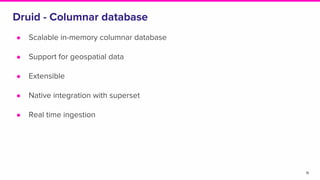 Streaming sql and druid | PDF