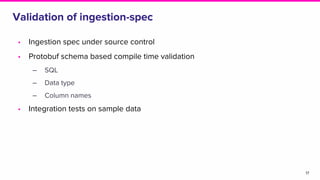 Streaming sql and druid | PDF