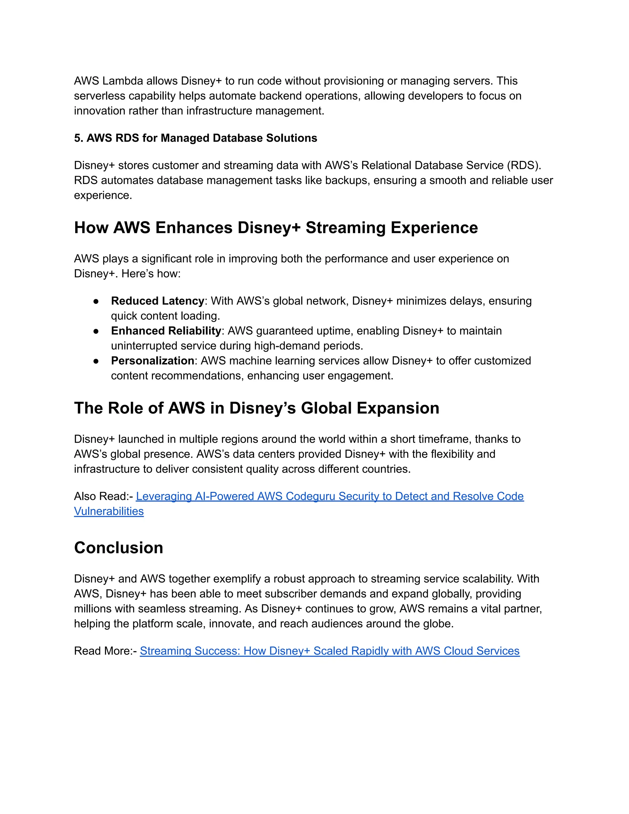 Streaming Success How Disney+ Scaled Rapidly with AWS Cloud Services.pdf