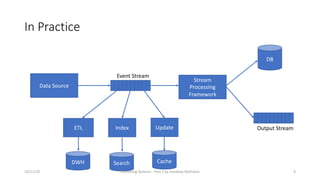 Streaming systems - Part 1 | PPT