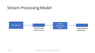 Streaming systems - Part 2 | PDF