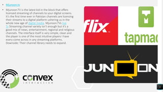 Streaming Wars: Which Platform Dominates Pakistan’s Streaming Media | PPTX