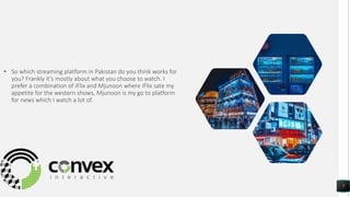 Streaming Wars: Which Platform Dominates Pakistan’s Streaming Media | PPTX