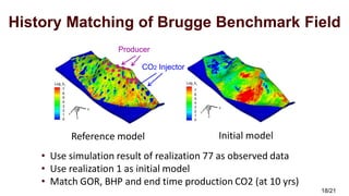 Streamline based history matching of arrival times and bottom-hole pressure data for ...