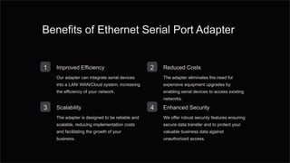 Streamline Connectivity with Precision Ethernet Serial Port Adapter by ...