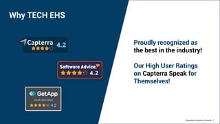 Streamline Contractor Lifecycle- TECH EHS Solution | PDF