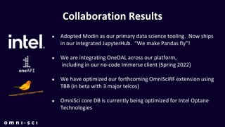 Streamline End-to-End AI Pipelines with Intel, Databricks, and OmniSci | PPT