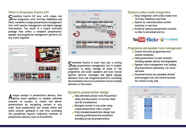 Streamline Events | PPT