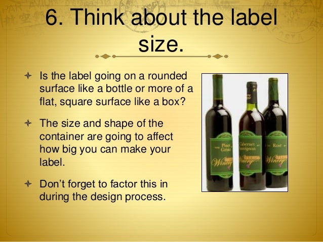 7 Tips for Creating an Effective Label Design