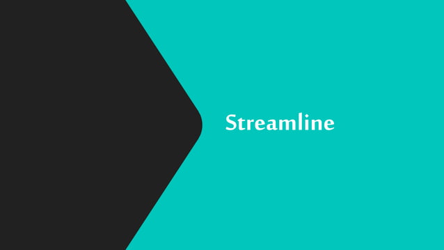 Streamline presentation | PPT