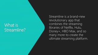 Streamline presentation | PPT