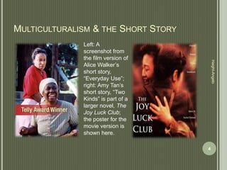 Motherhood, Multiculturalism & the Short Story | PPTX