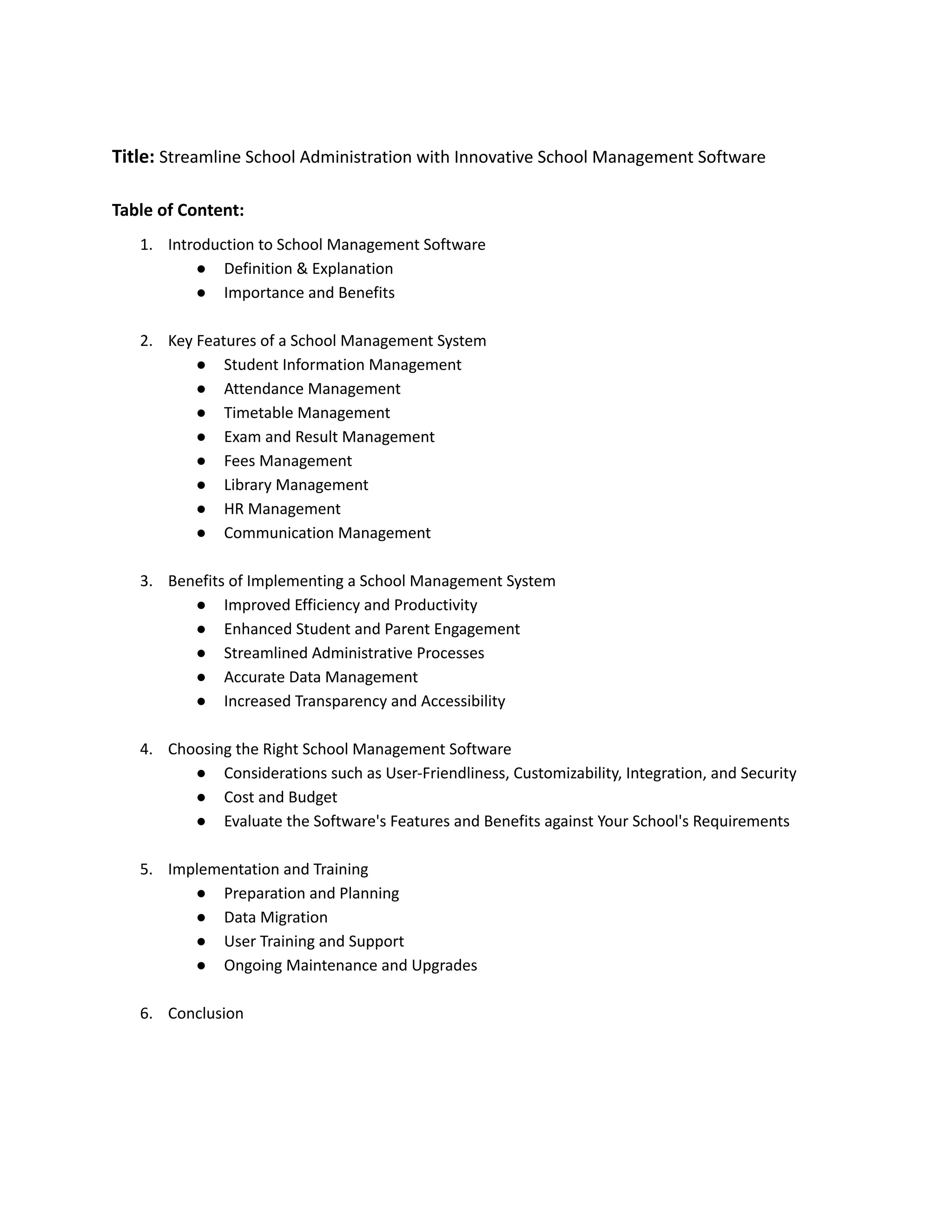 Streamline School Administration with Innovative School Management ...