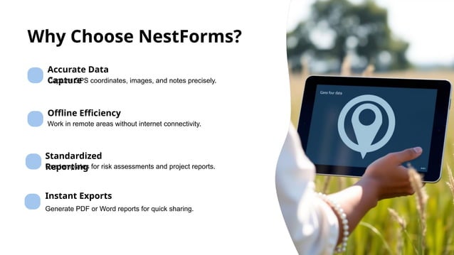 Streamline Tasks with the NestForms Surveying App | PPTX