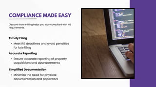Streamline Tax Reporting E-File 1099-A with Ease.pptx