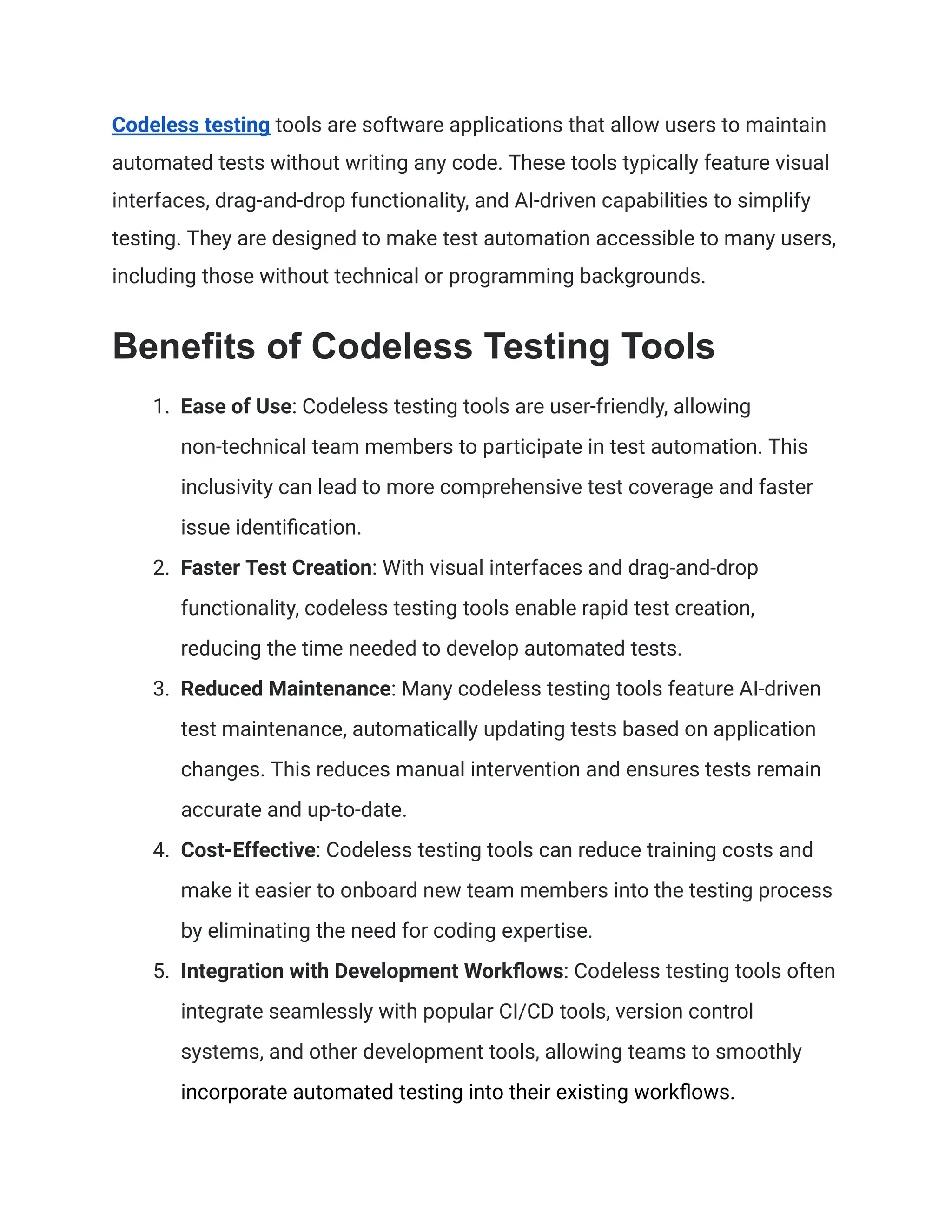 Streamline Testing With Top Codeless Testing Tools.pdf