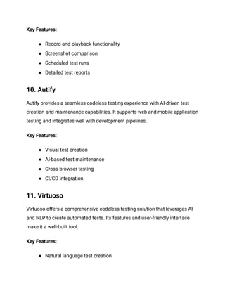 Streamline Testing With Top Codeless Testing Tools.pdf