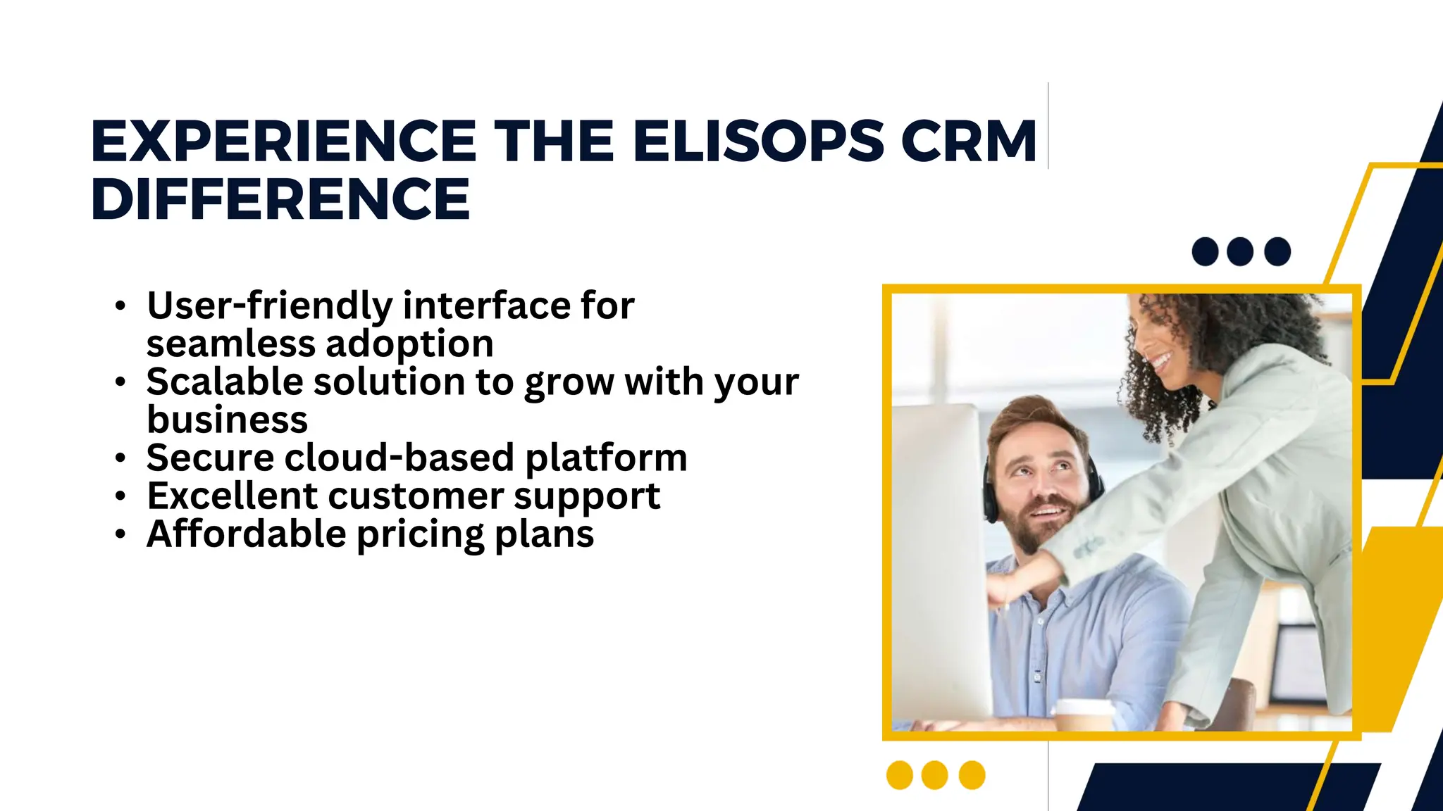 Streamline Your Business Operations with Elisops CRM | PPT