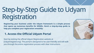 Streamline Your Business with This Udyam Registration Guide.pptx