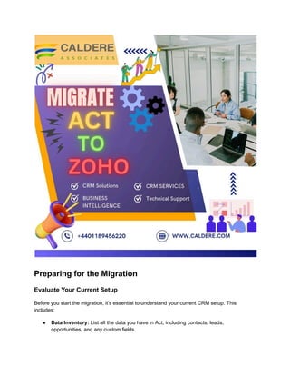 Streamline Your CRM Transition_ Act to Zoho Migration with Caldere.pdf