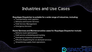 Streamline Your Dispatch Management Process With Dispatcher Software | PPT